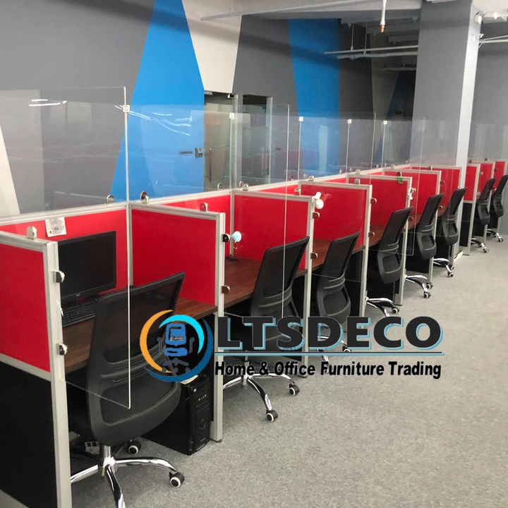 CALL CENTER WORSTATION CUBICLE || OFFICE PARTITION || OFFICE FURNITURES ...