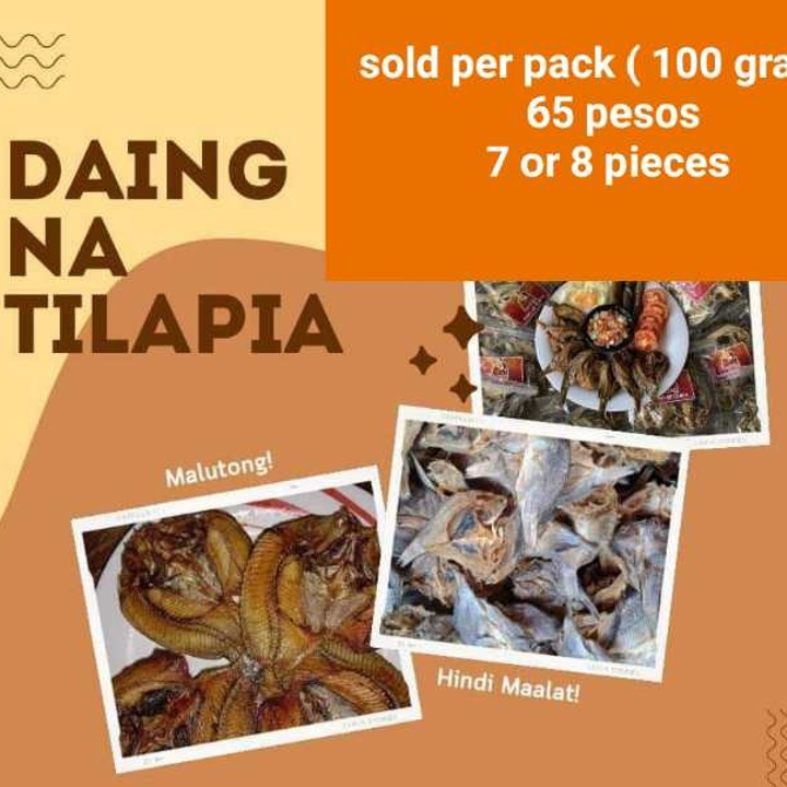 Daing na tilapia at 65.00 from City of Antipolo (Capital), Rizal ...